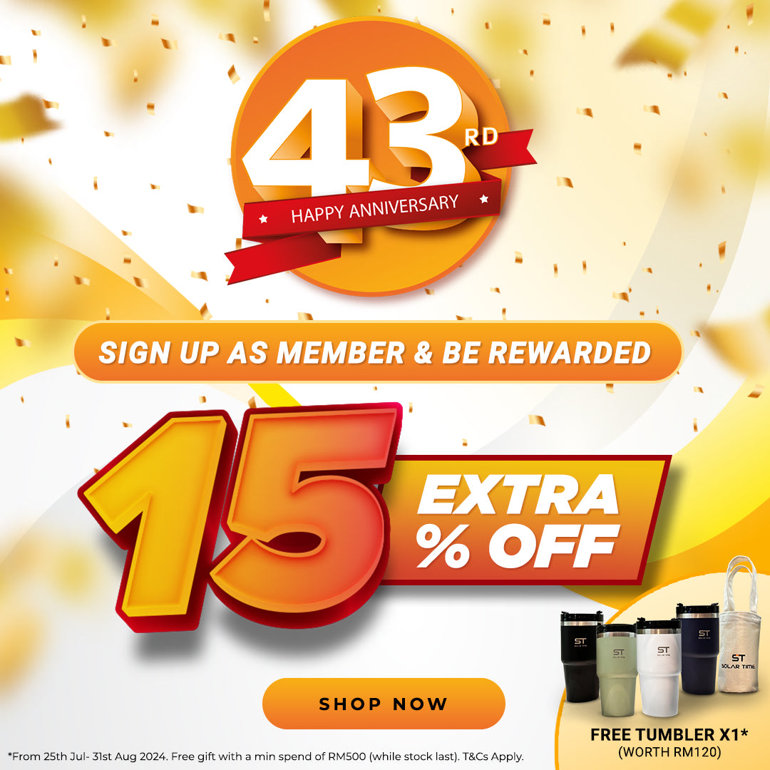 Solar Time™ Watches | Trusted Online Shop Malaysia | We Ship Global