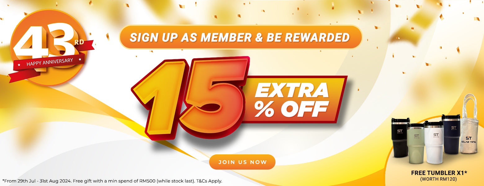 Solar Time™ Watches | Trusted Online Shop Malaysia | We Ship Global