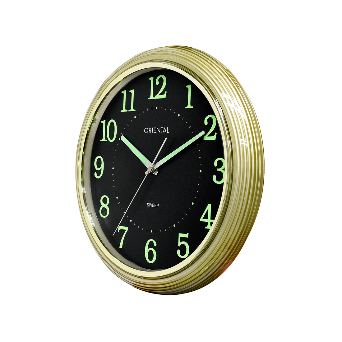 Oriental Analog Wall Clock Luminous OTC015N233 – Solar Time™
