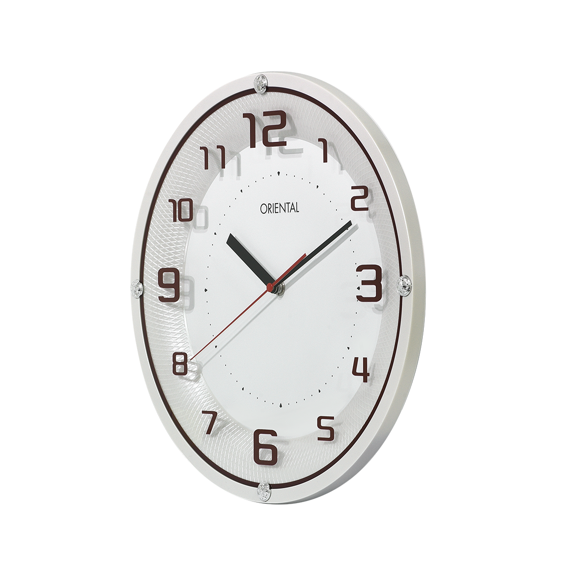 Oriental Analog Wall Clock OTC045N323 – Solar Time™
