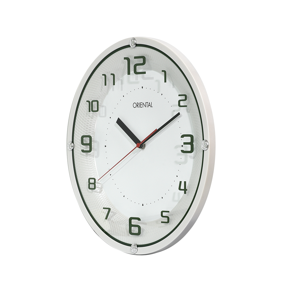 Oriental Analog Wall Clock OTC045N393 – Solar Time™