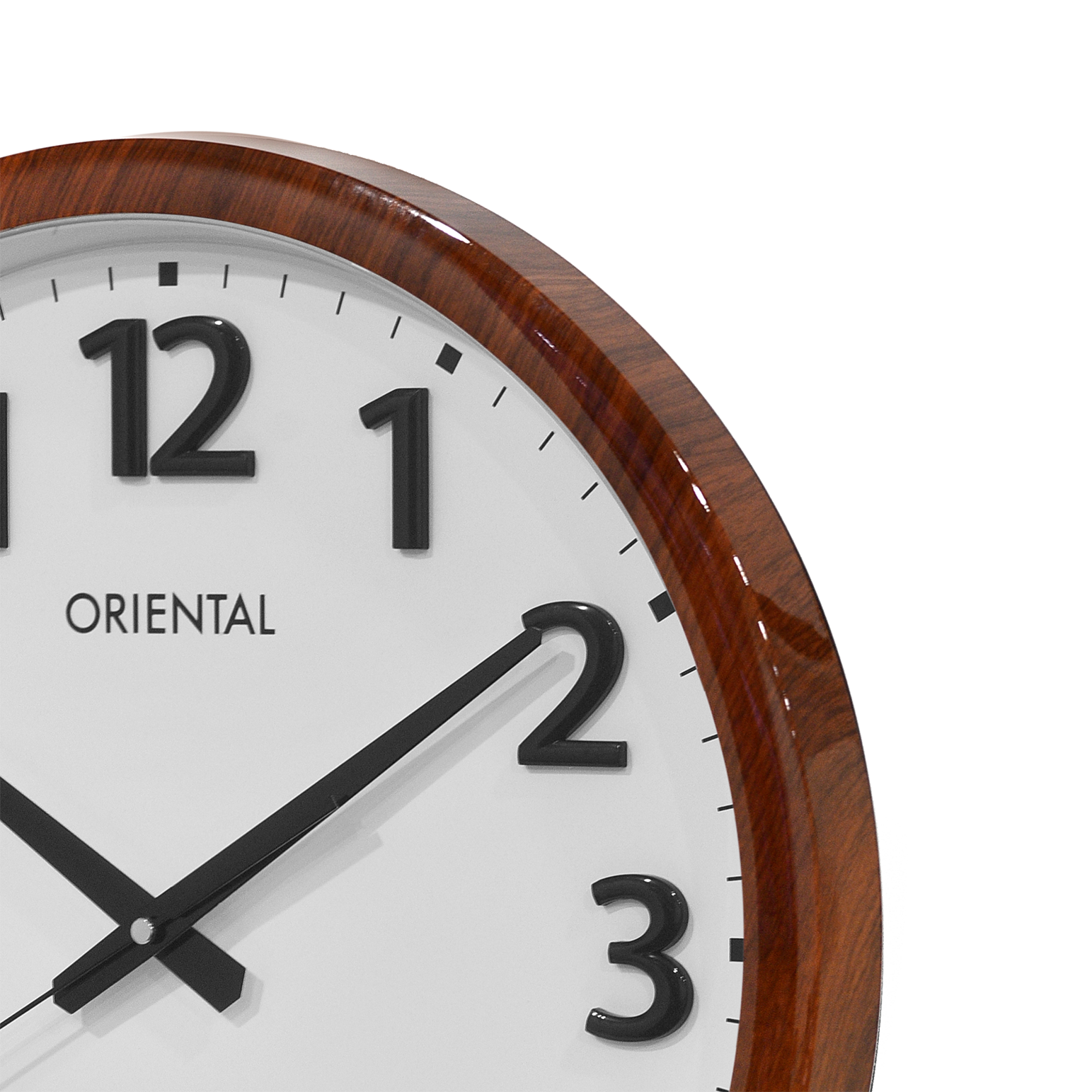 Oriental Analog Wall Clock OTC047N313 – Solar Time™