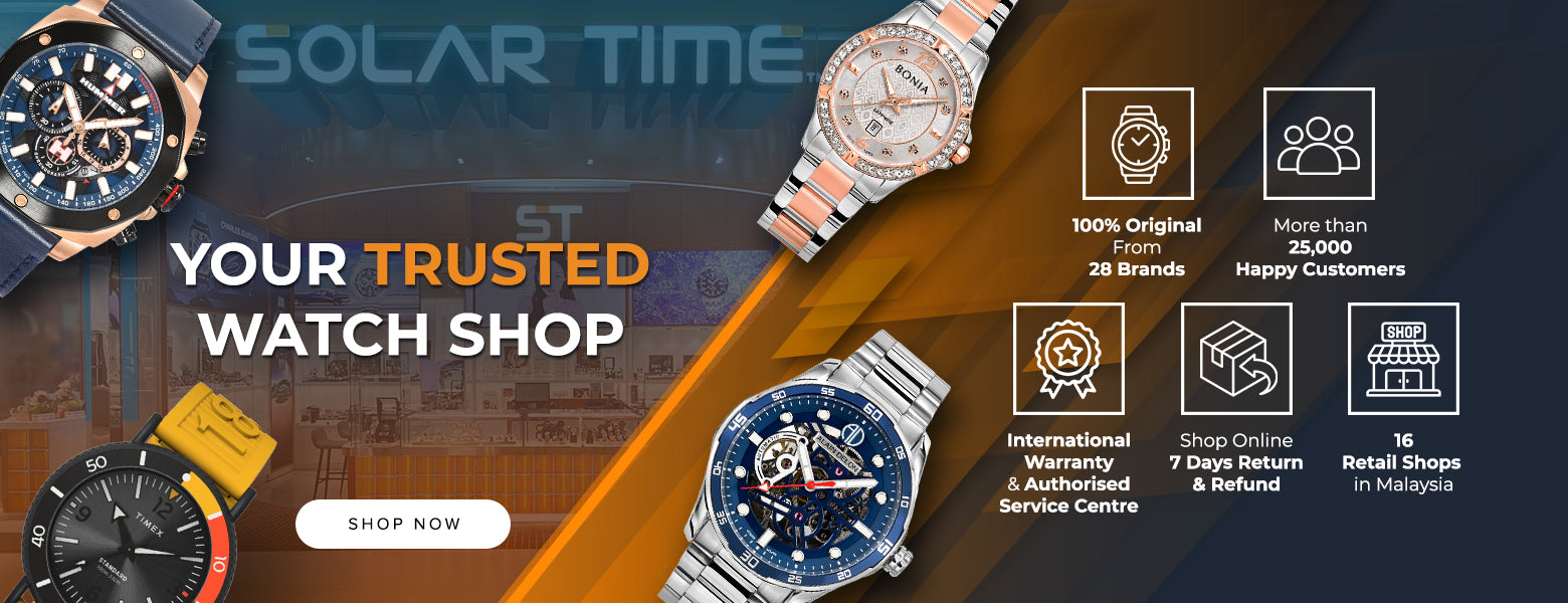 Solar Time™ Watches | Trusted Online Shop Malaysia | We Ship Global