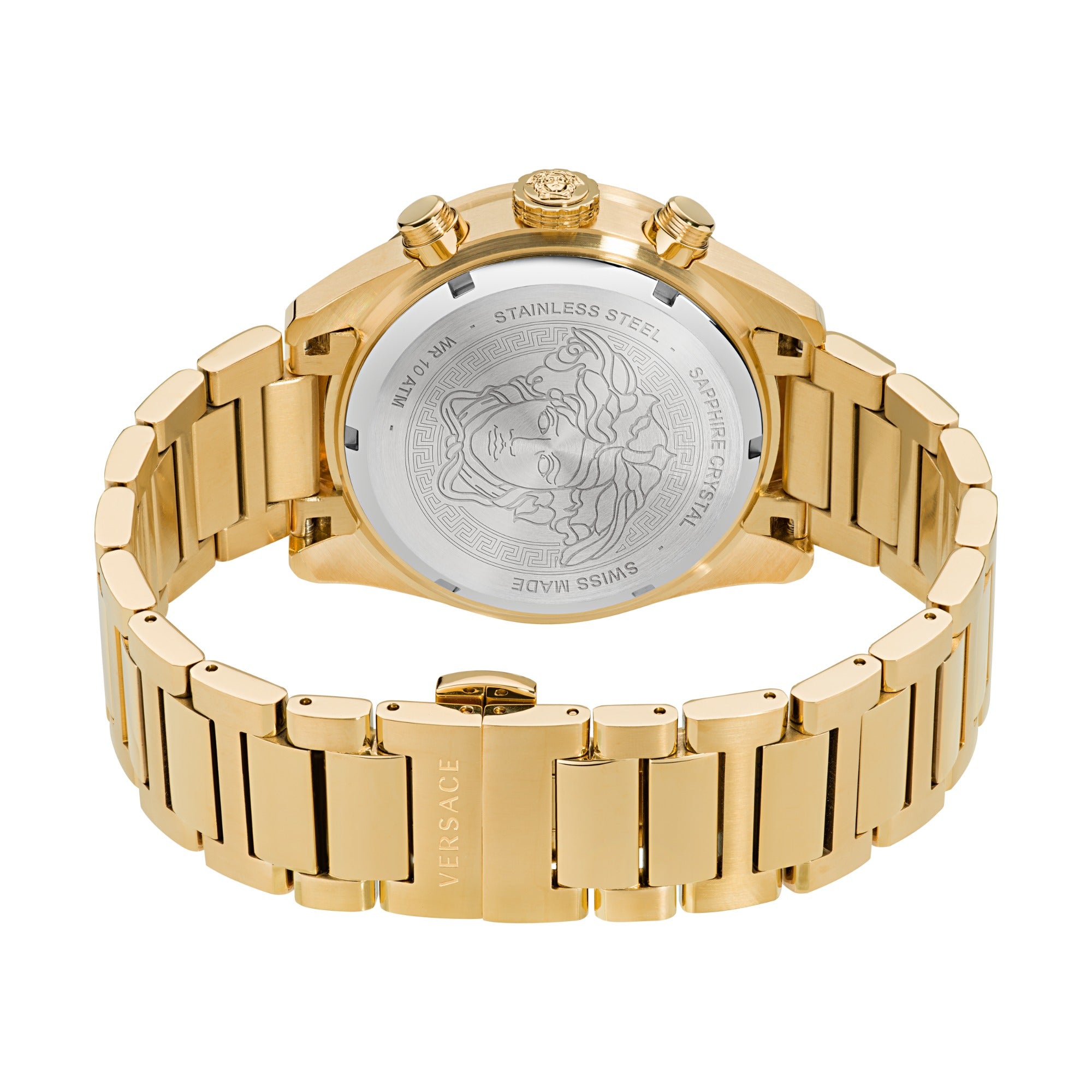Versace Greca Dome Chrono Men VSVE6K00523 – Solar Time™