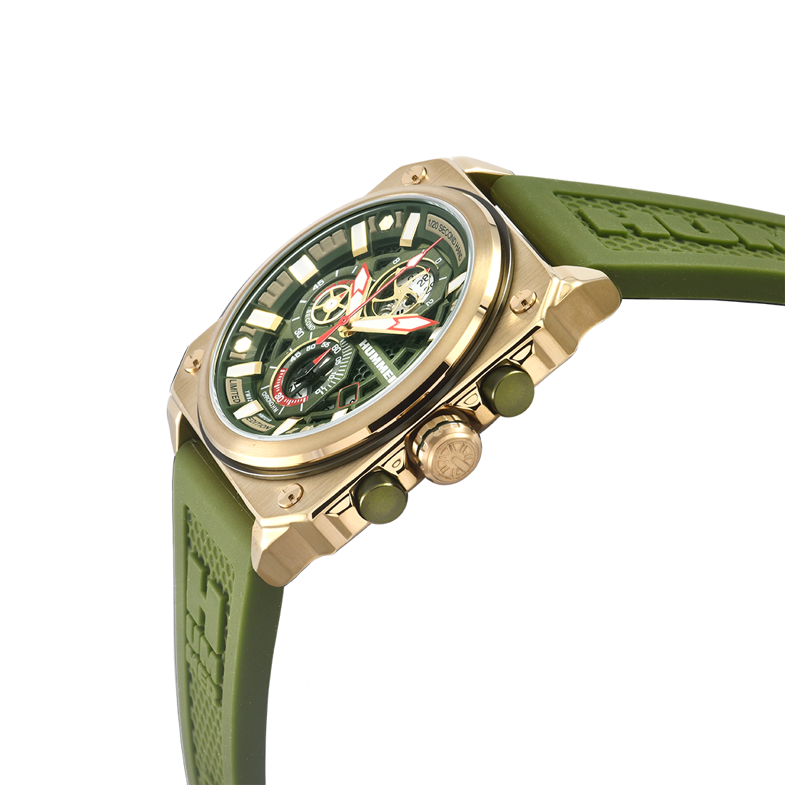 Hummer Men Chronograph Limited Edition Gift Set HM1019-1292LE – Solar Time™